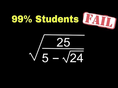 99% Students Fail | A Nice Square Roots Problem | Can You Solve This ? - YouTube