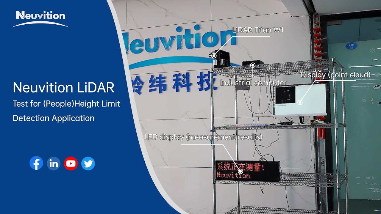 Neuvition LiDAR Test for People Height Limit Detection | Efficient and ...