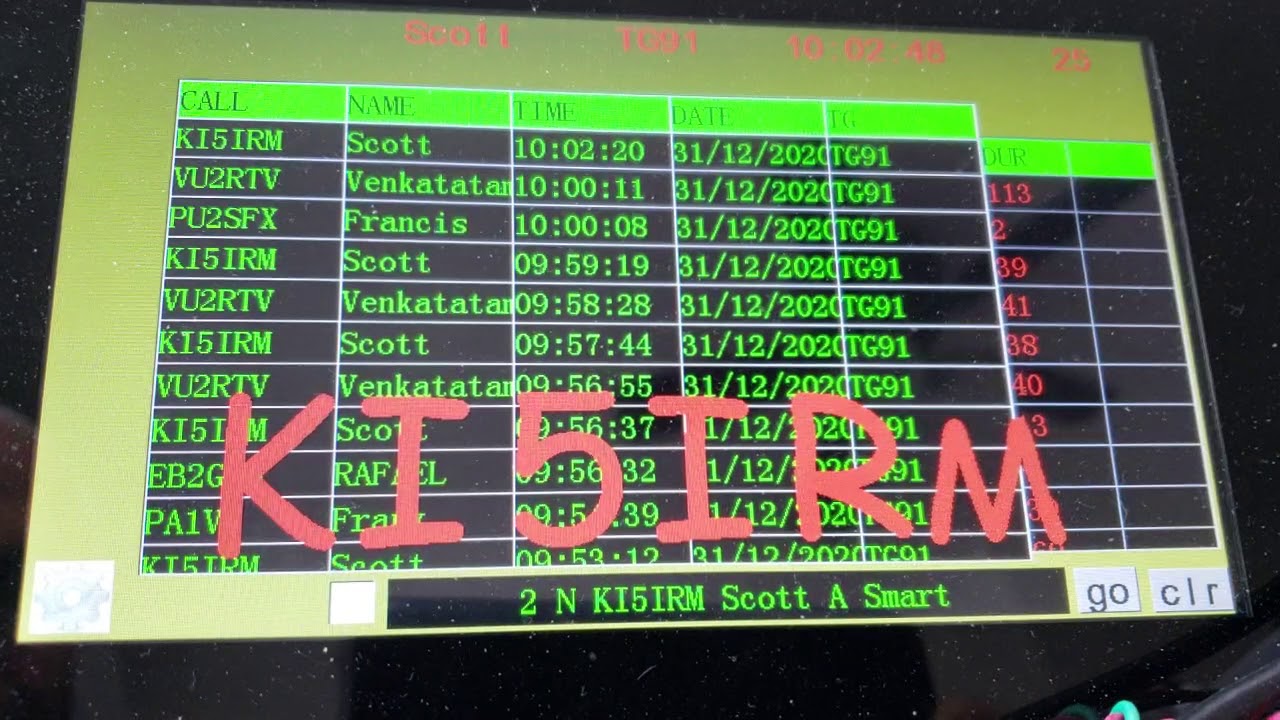 Nextion 7in display and a pi-star - YouTube