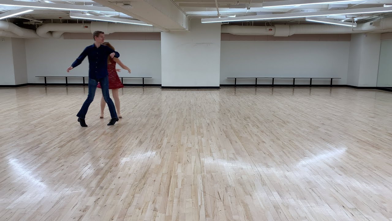 Cross-Step Waltz - Outside Turn, Rollaway - YouTube