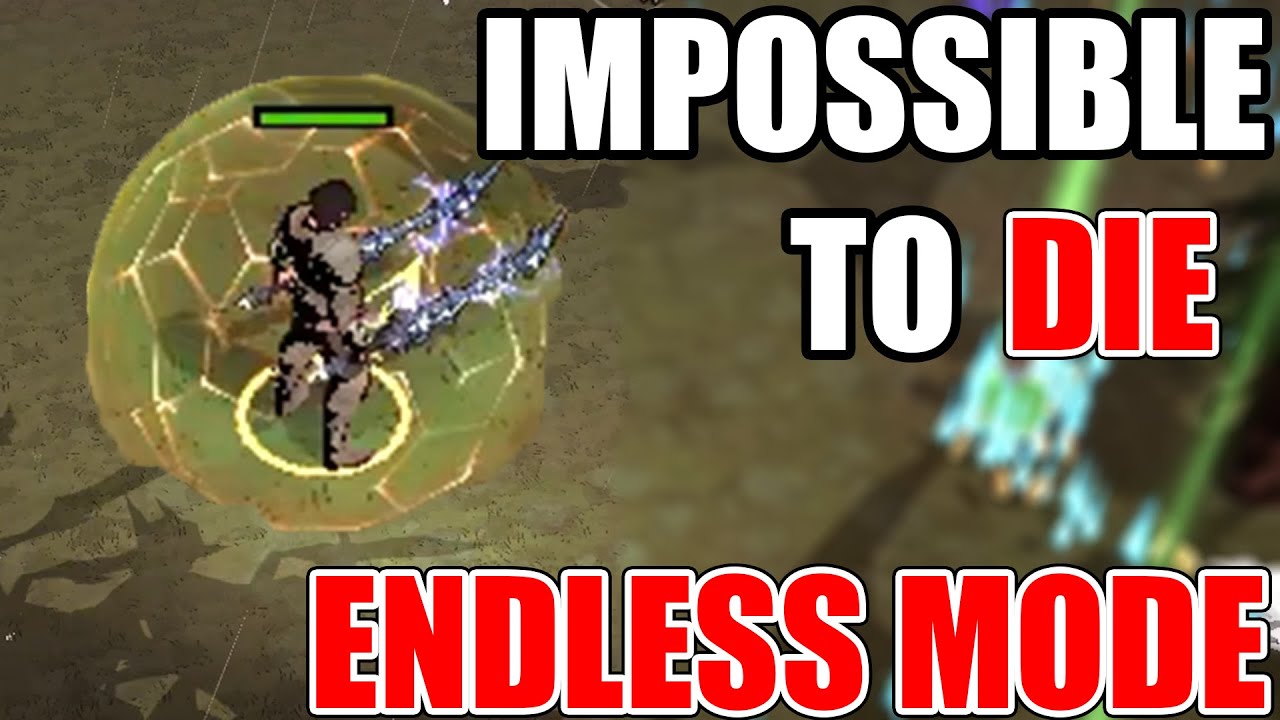 The endless mode is BROKEN. Surprisingly, I became INVULNERABLE - YouTube