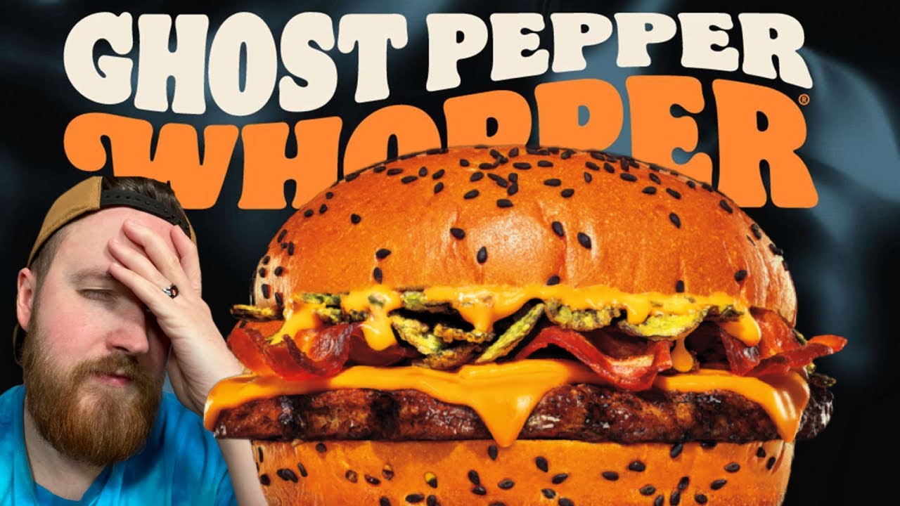 Burger King® GHOST PEPPER WHOPPER…. 👻🎃 HOW HOT!? - YouTube