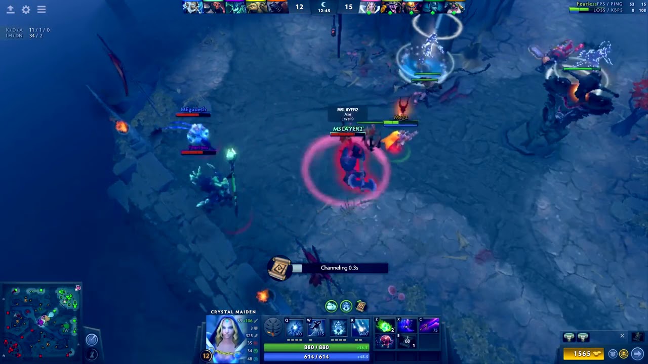 DOTA 2 NEW META : CRYSTAL MAIDEN CARRY - PATCH 7.05 GAMEPLAY - YouTube