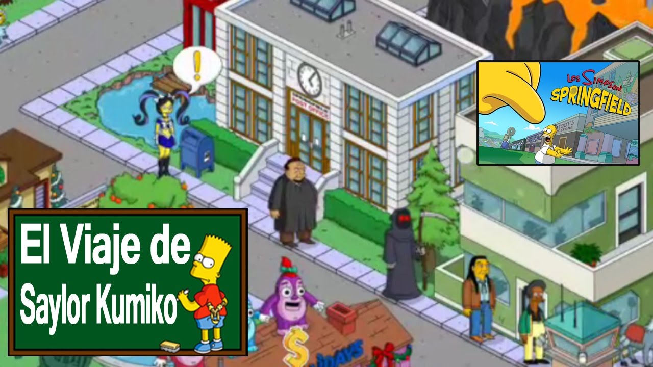 Los Simpson Springfield El Viaje De Sailor Kumiko Por Tony Youtube