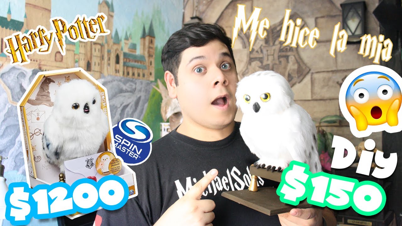 Como hacer Hedwig DIY /Spin Master - YouTube