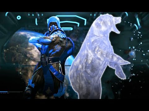 INJUSTICE 2 - MK3 ANIMALITY ICE CLONE!!!!!! Sub-Zero Polar bear ...