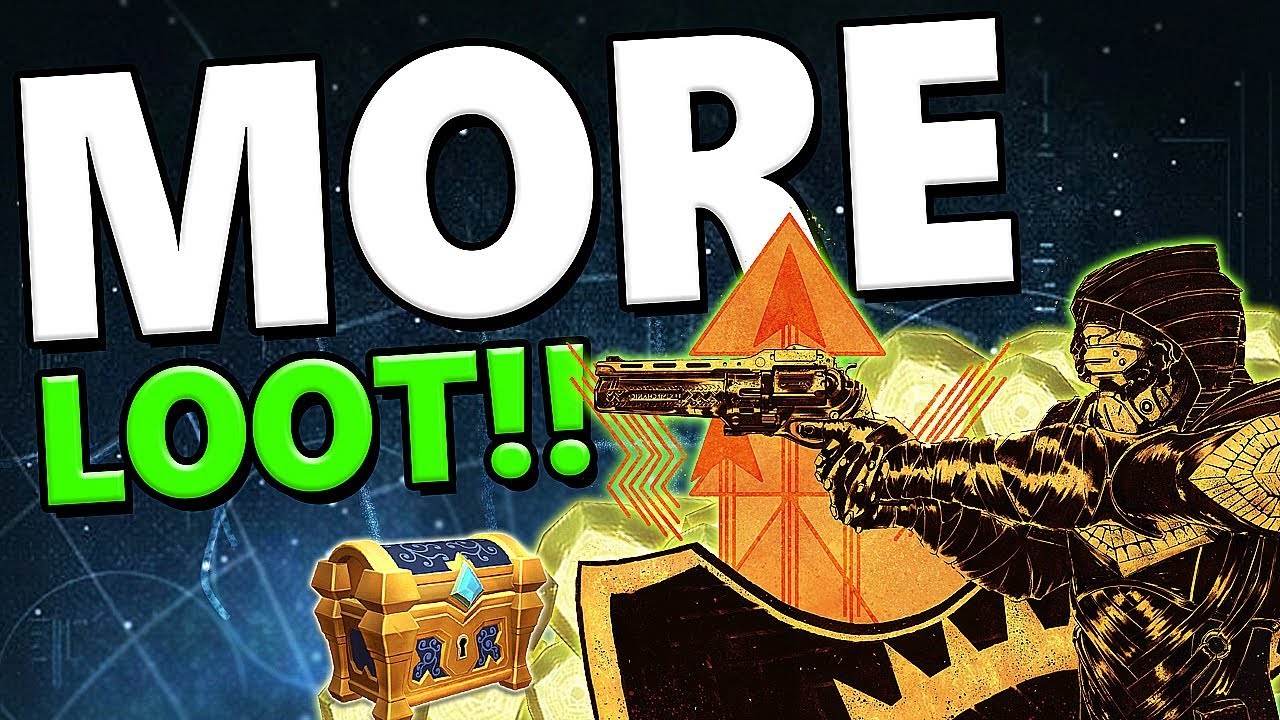 Destiny 2: HOW TO INCREASE "LOOT" DROPS!! (Double Legendary Drop) - YouTube