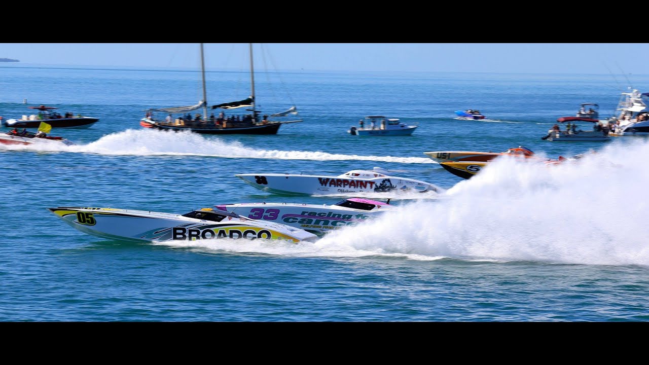 Key West World Championships SuperBoat Class Race #1 Nov 5th 2014 - YouTube