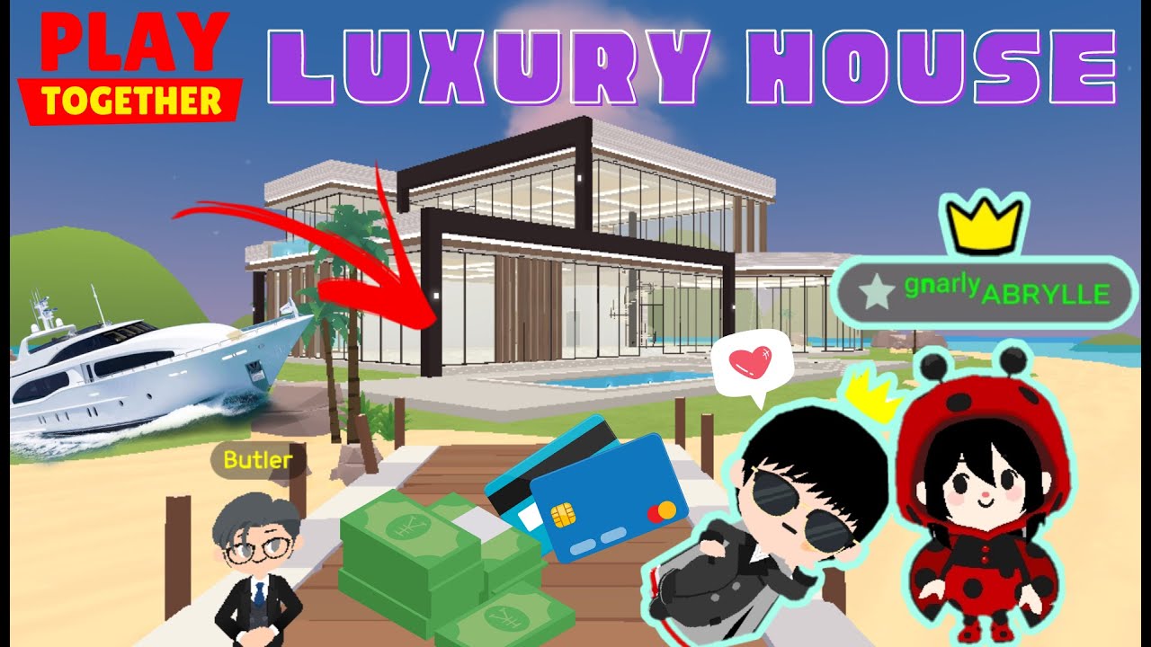 Luxury House Tour in Play Together - YouTube