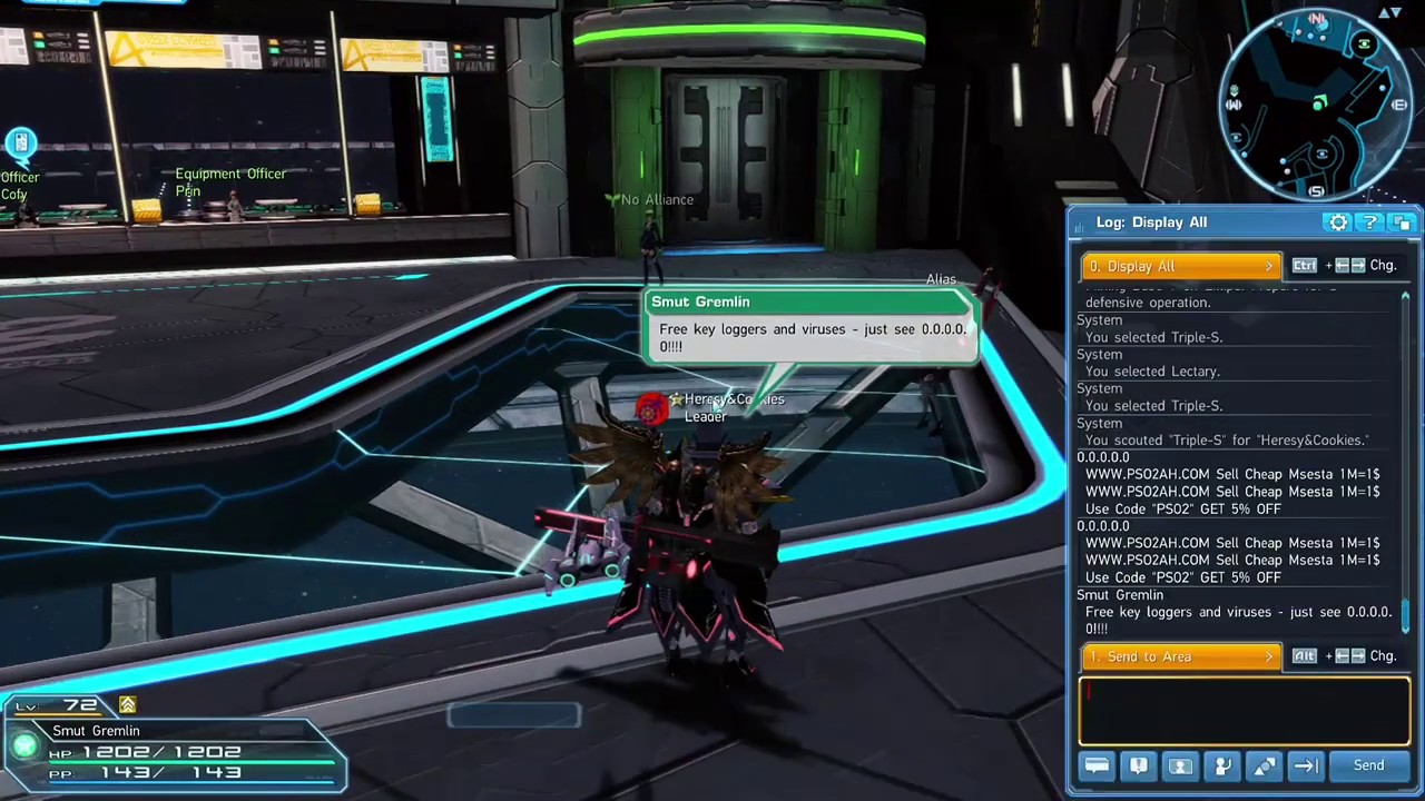 PSO2 - While ya'll are farming rappies, this is what i hunt!!!! - YouTube
