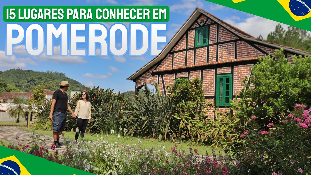 POMERODE - SC | O QUE FAZER em 1 dia? | 15 lugares pra conhecer ...