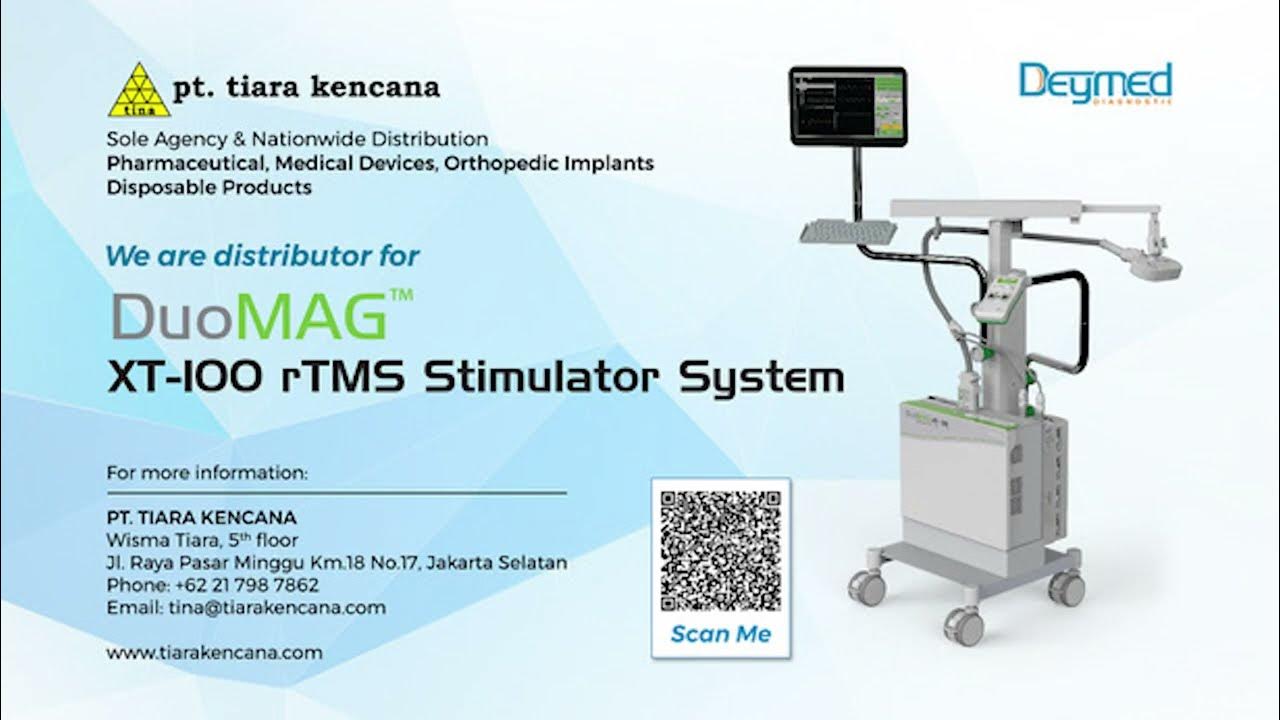 Pencarian Motor Evoked Potential - Deymed DuoMag XT-100 rTMS Stimulator System - YouTube