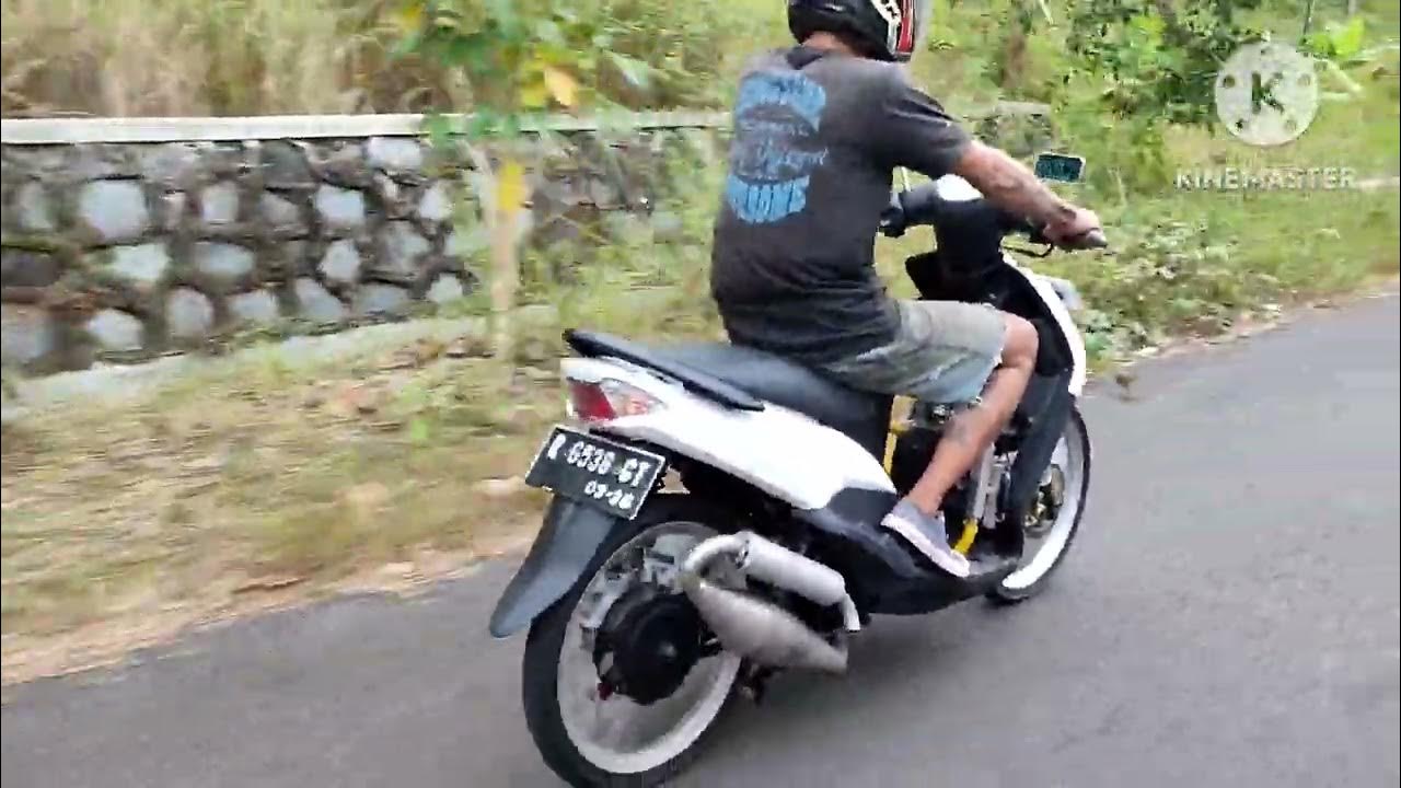 Motor matic 4 tak dirubah 2 tak 150cc - YouTube