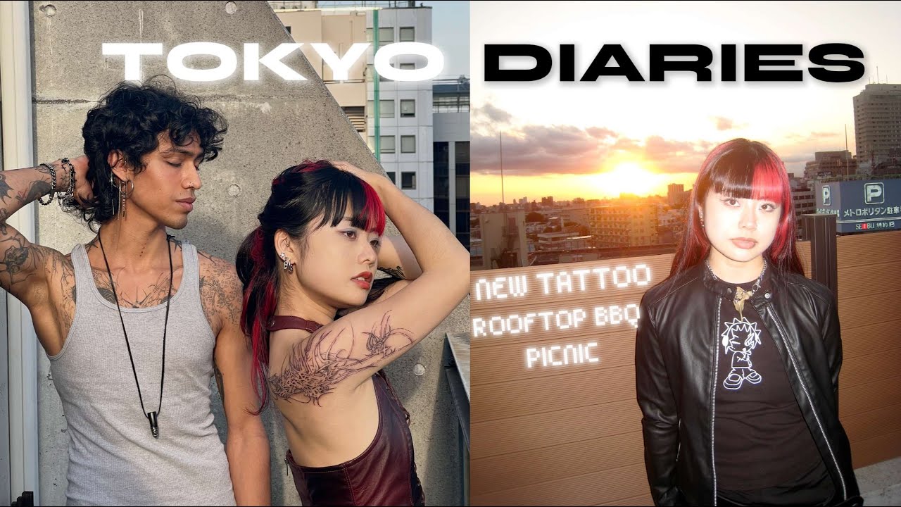 A Week In My Life In Tokyo: Getting a 2nd tattoo, BBQ & Picnic with ...