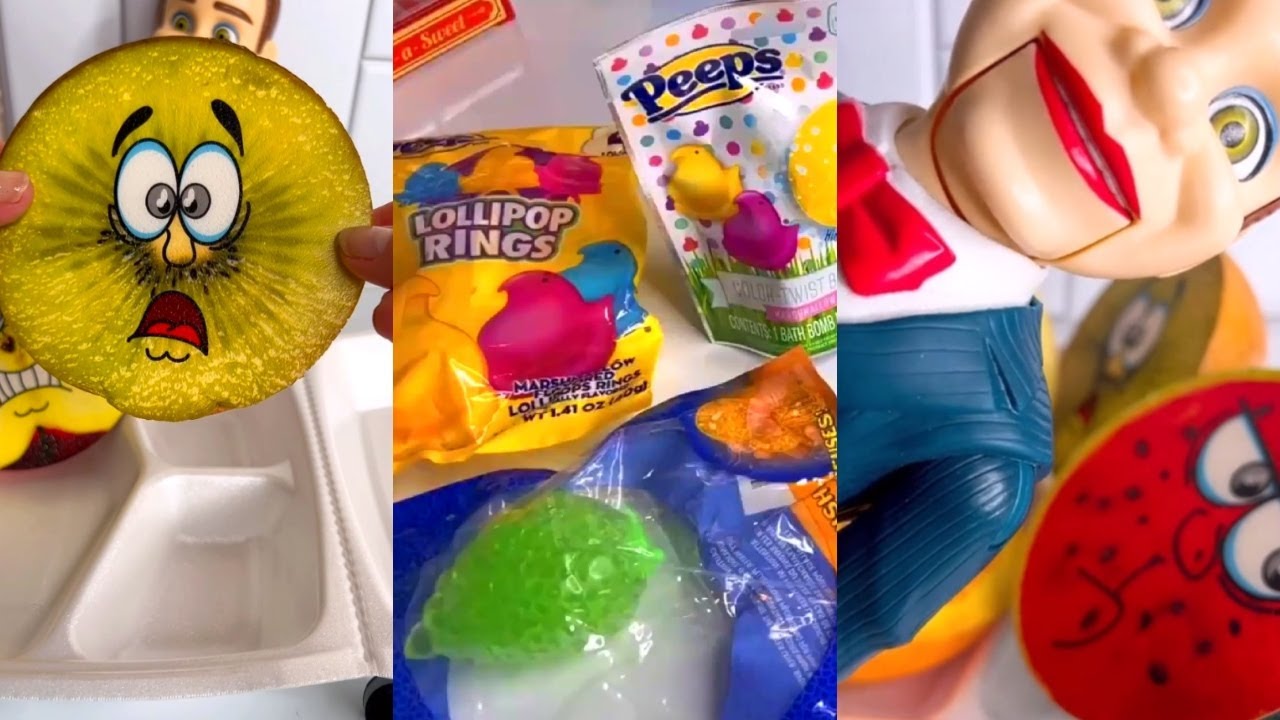 Packing School lunch For Slappy Satisfying ASMR Candy Fidget Blind bags ...
