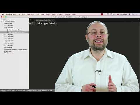 Lecture 4 Basic HTML Document Structure - YouTube