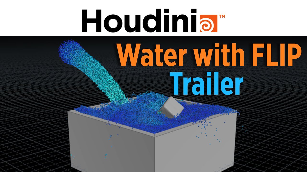 Houdini : Water with FLIP(Trailer) - YouTube