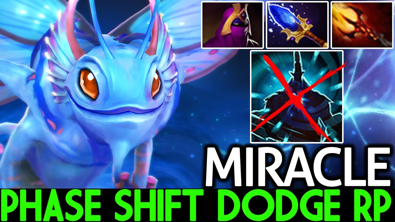 MIRACLE [Puck] The Next Level Plays Phase Shift Dodge RP Dota 2 - YouTube