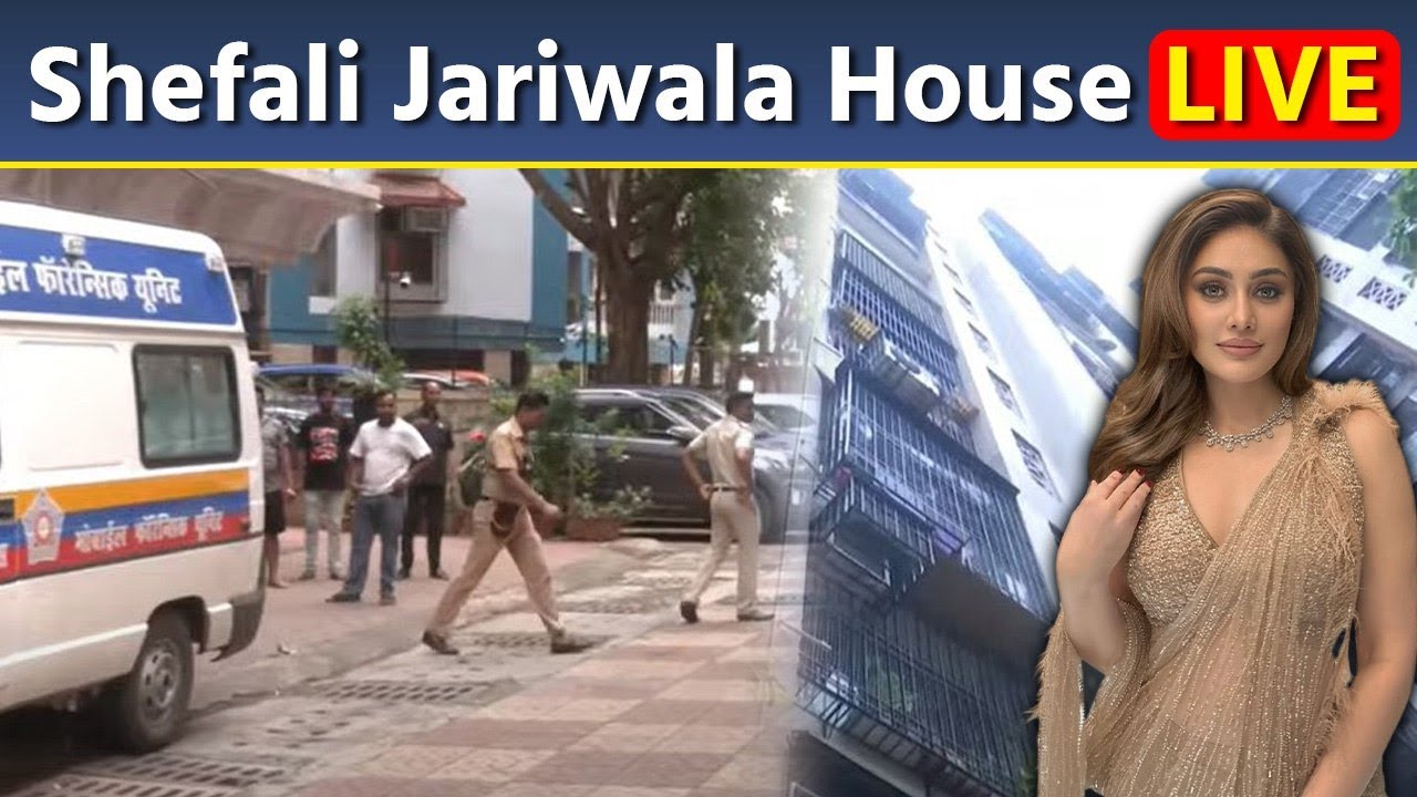 Shefali Jariwala House LIVE: Friends, Family and Celebs का Tribute ...