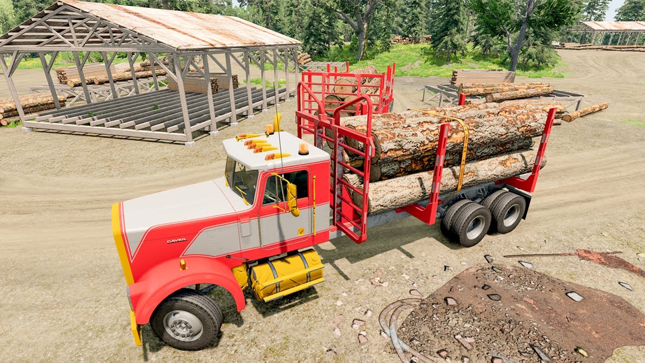 New Heavy Truck Logging truck T Series T832 Upfit - YouTube