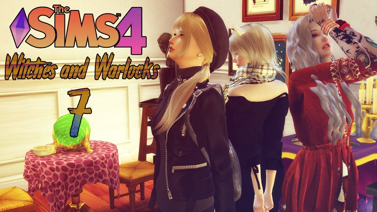 The Sims 4 : Witches and Warlocks[7]จุมพิตมรณะ - YouTube