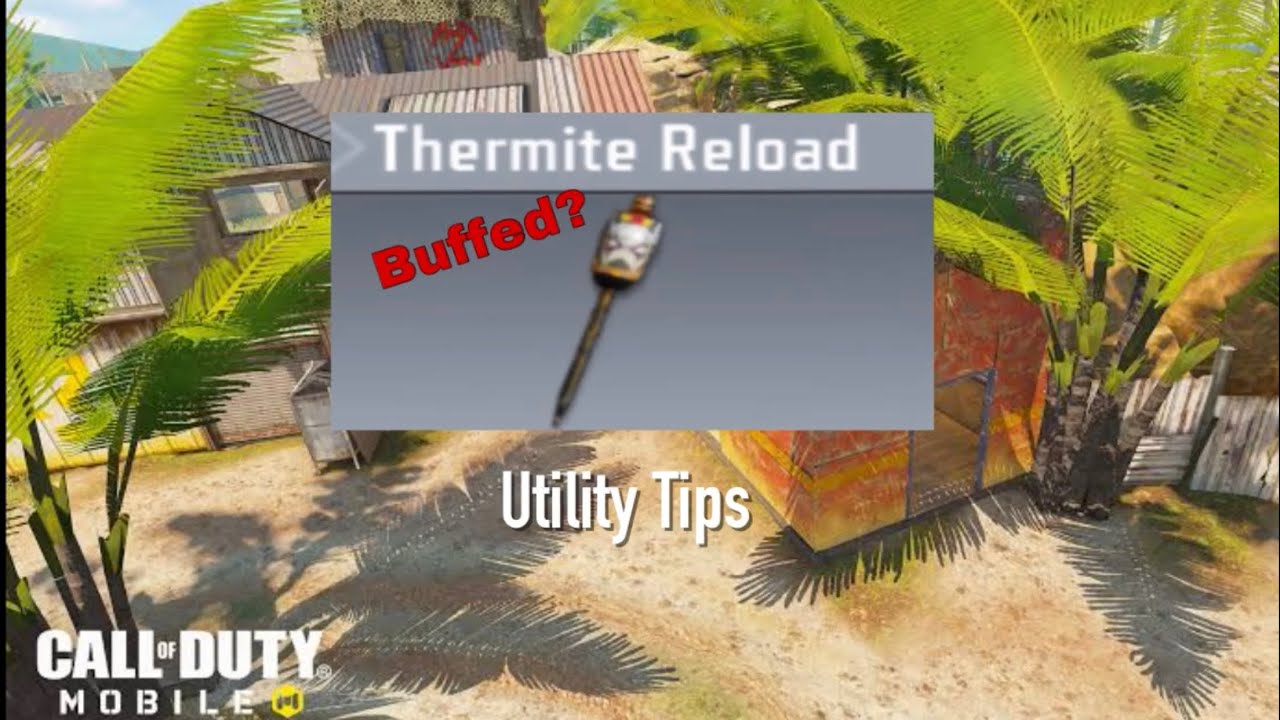 How to Buff and Counter Utilities thermite/gas grenade/molotov - YouTube
