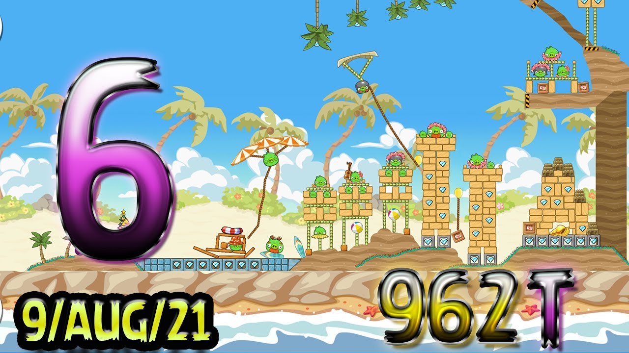 Angry Birds Friends Level 6 Tournament 962 Highscore POWER-UP ...
