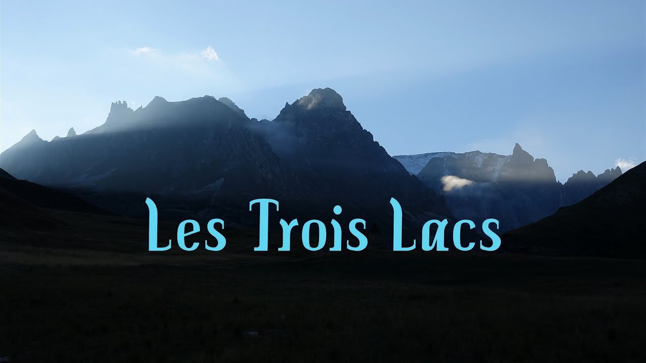 Les trois lacs des Rochilles - YouTube