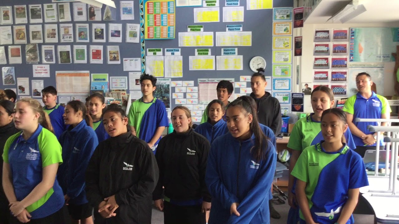 Whakataka Te Hau - Royal Oak Intermediate School - YouTube