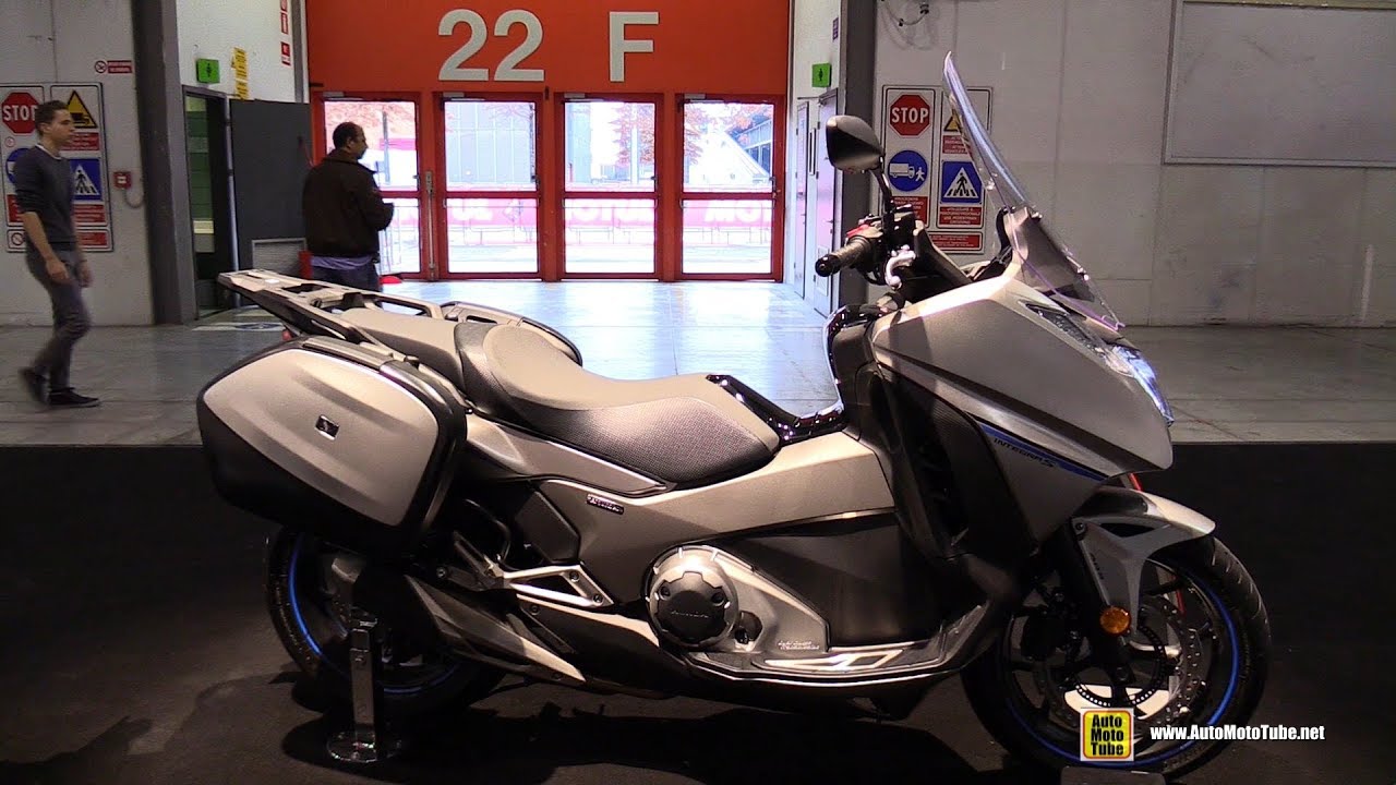 2018 Honda Integra 750 DCT - Walkaround - 2017 EICMA Milan - YouTube
