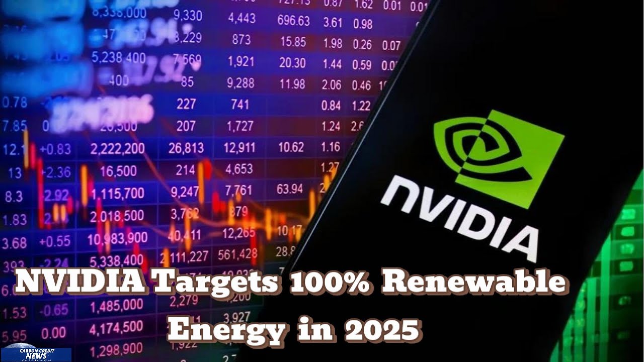 NVIDIA Targets 100% Renewable Energy in 2025 - YouTube