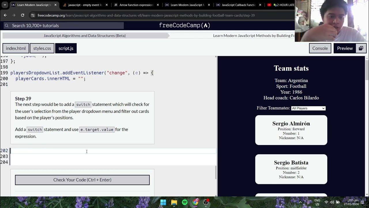 3rd year lazy it student studies js like a dumb*ss 2 - YouTube