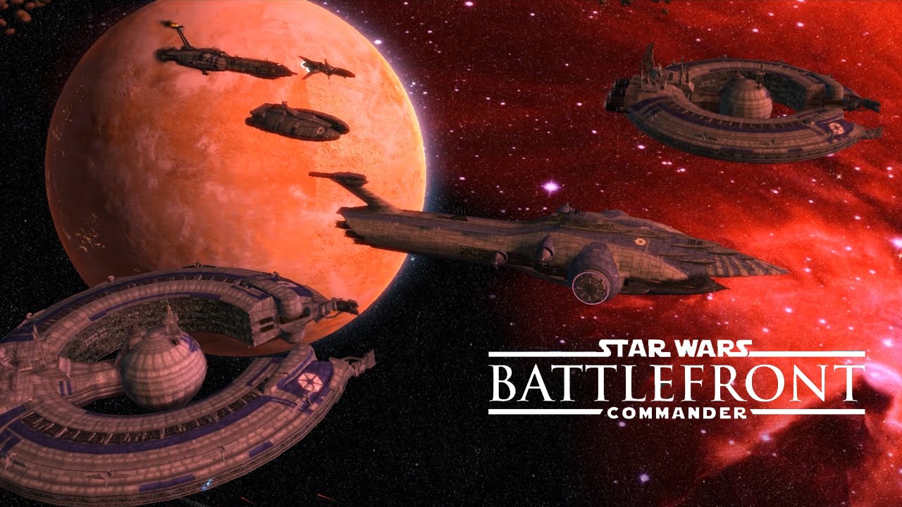 Star Wars Battlefront Commander - DROID NAVY! Separatist Space Battle ...