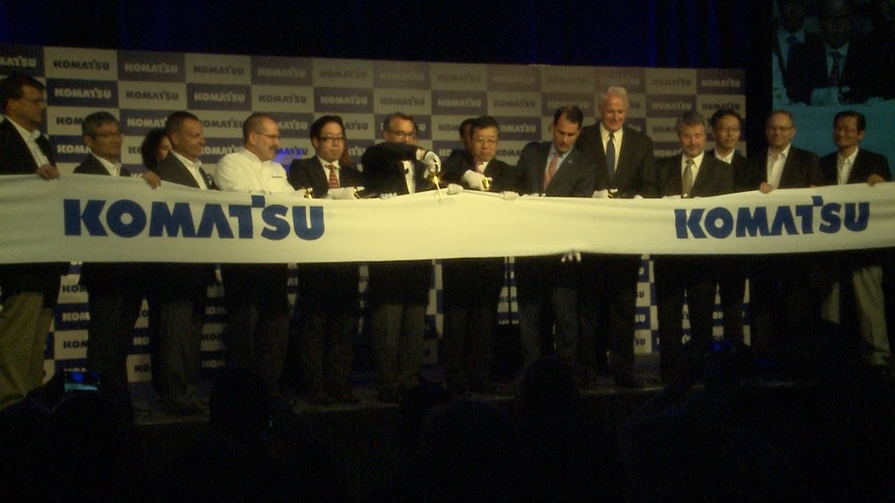 Joy Global officially takes new name: Komatsu Mining Corporation - YouTube