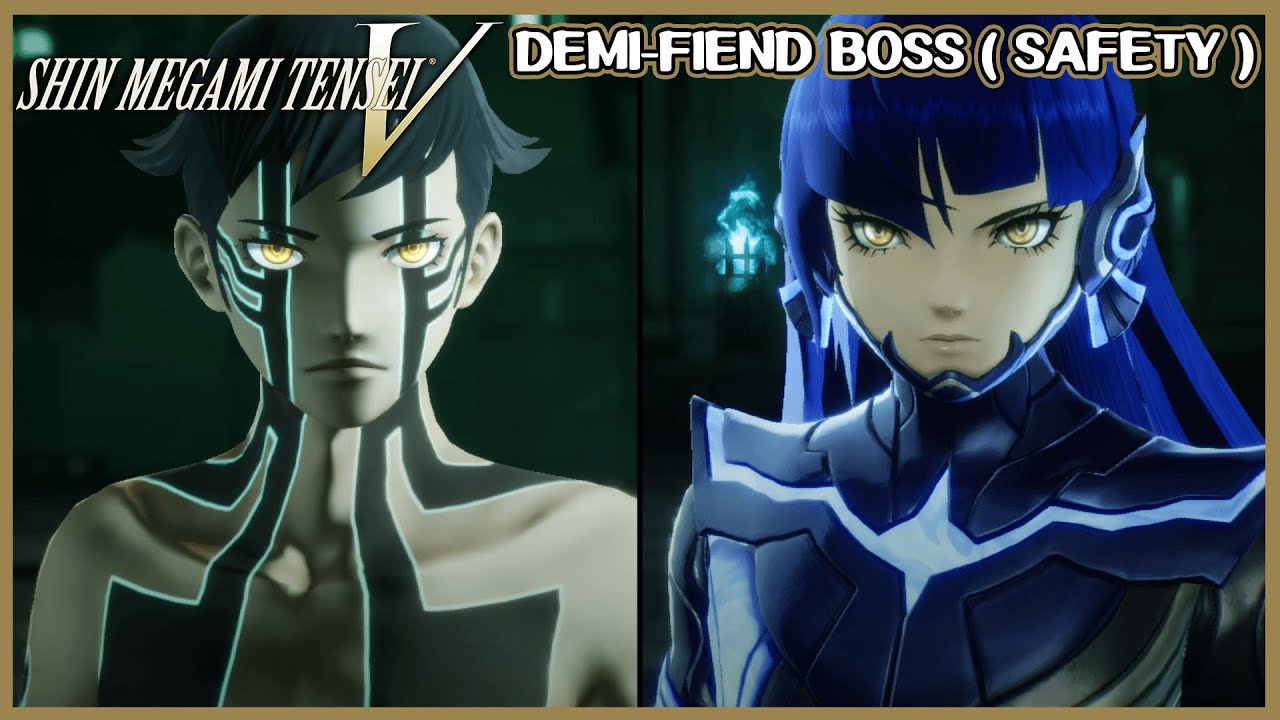 Demi Fiend Boss Fight ( Safety ) - Shin Megami Tensei V - YouTube
