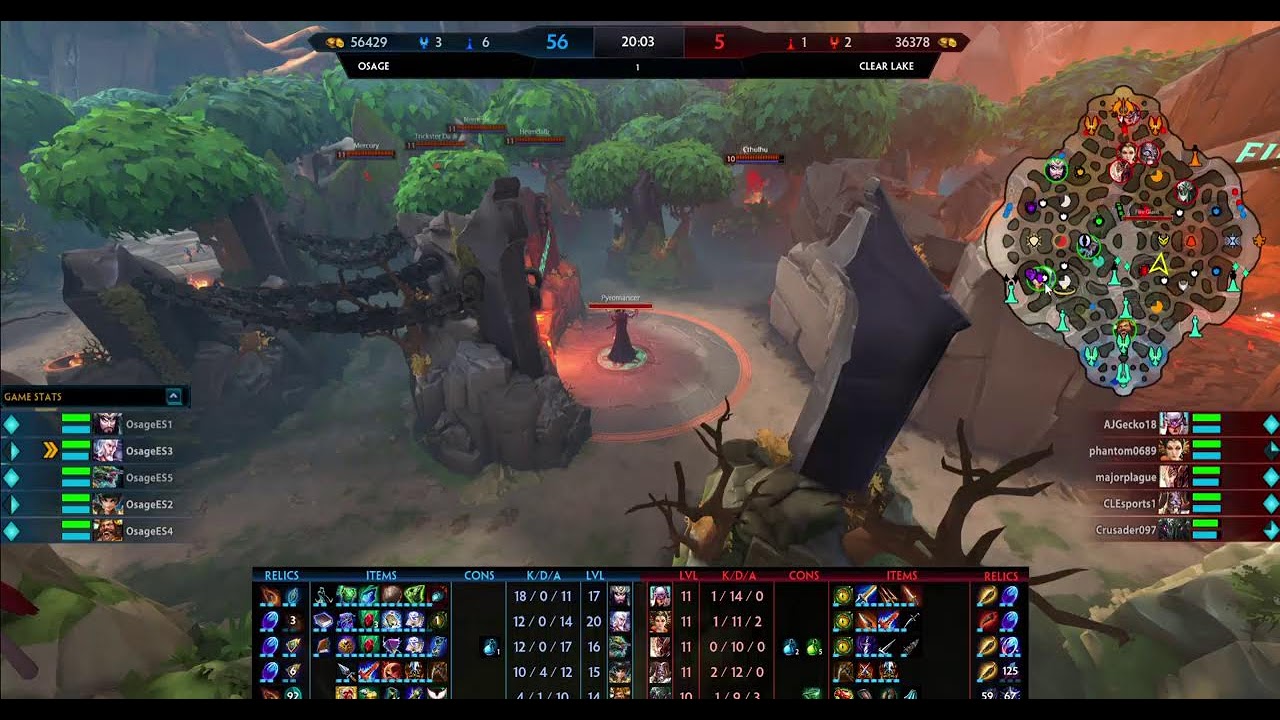 IAHSEA Winter Finals Overwatch Round 3 Division 1 (DCG v. Williamsburg ...