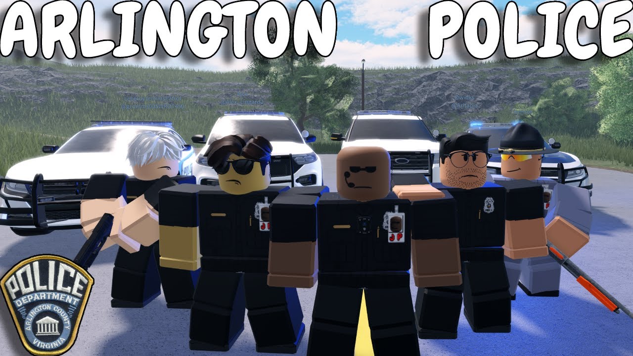 ARLINGTON COUNTY POLICE CODE 3!! Roblox VSRP - YouTube