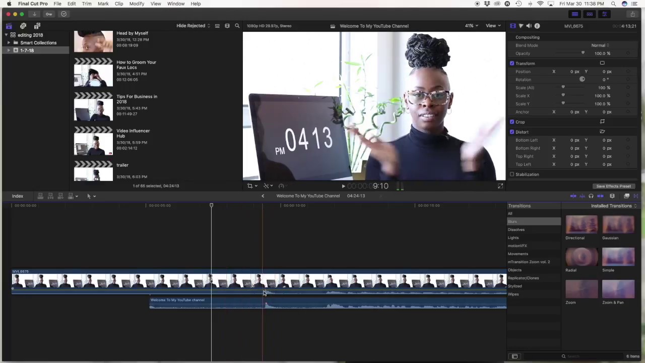 How To Match Your External Audio With Your Video In Final Cut Pro - YouTube