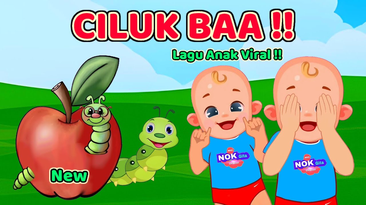 CILUK BAA !! Lagu Anak Bayi Viral - Lagu Edukasi Anak Anak - YouTube