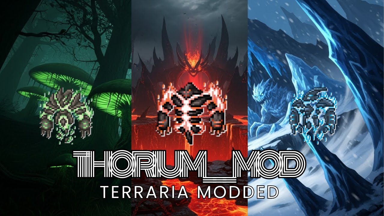 Summoning the PRIMORDIALS in THORIUM Terraria - YouTube