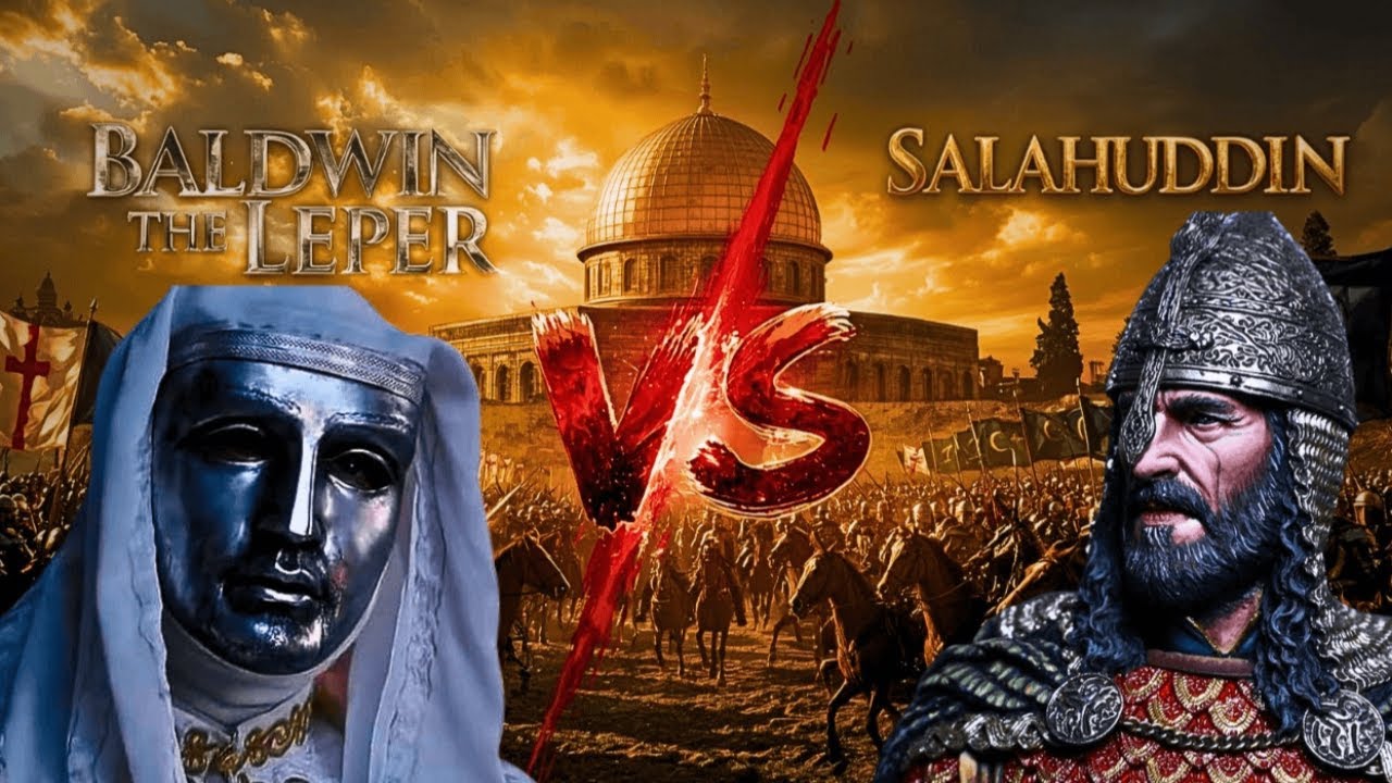 Salahuddin Ayyubi VS Baldwin IV The Leper | The Battle of Jerusalem ...