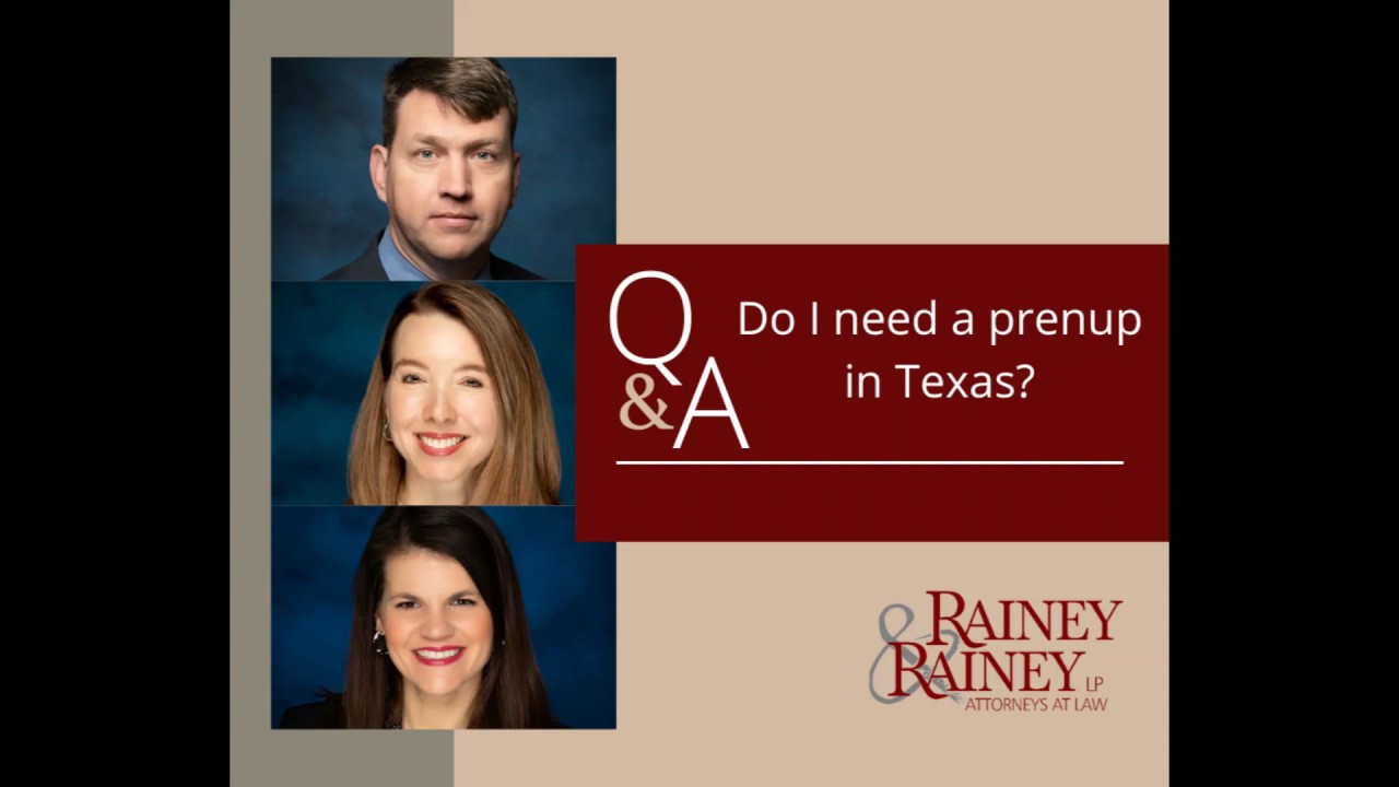 Do I Need A Prenup In Texas YouTube do-i-need-a-prenup-in-texas-youtube