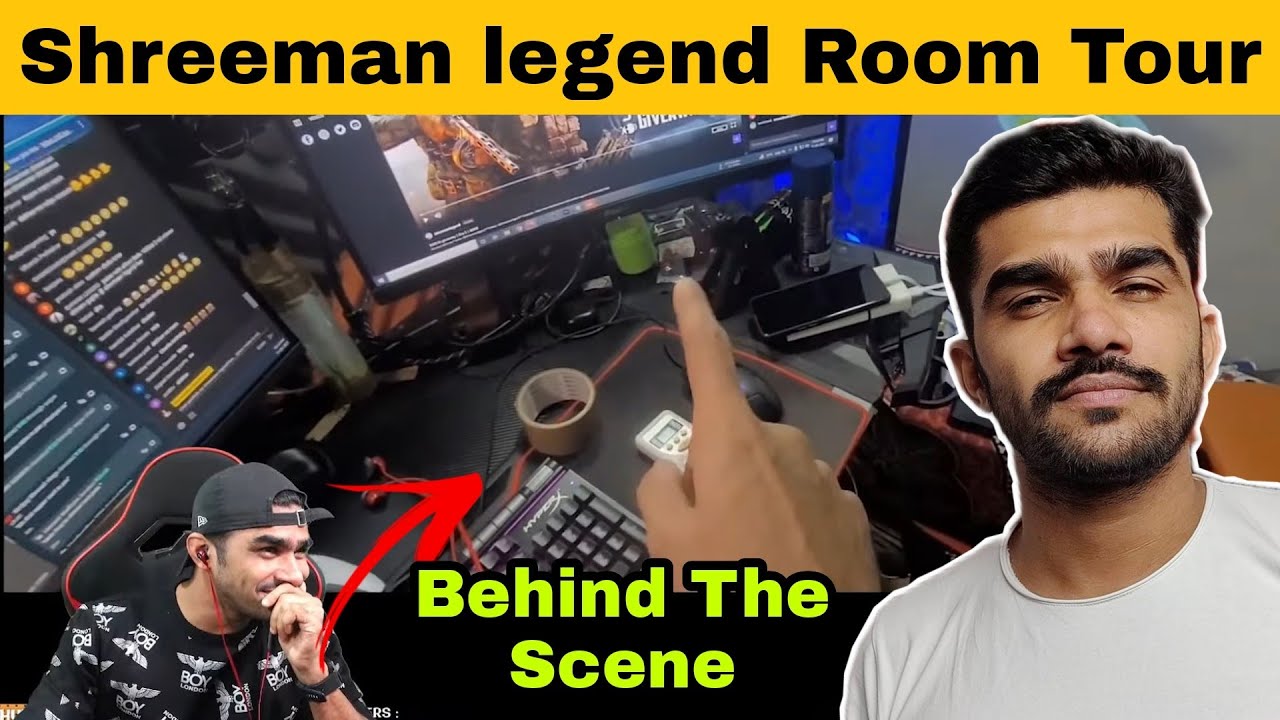 Shreeman Legend Room Tour - Behind The Scene | Shreeman legend Gaming ...