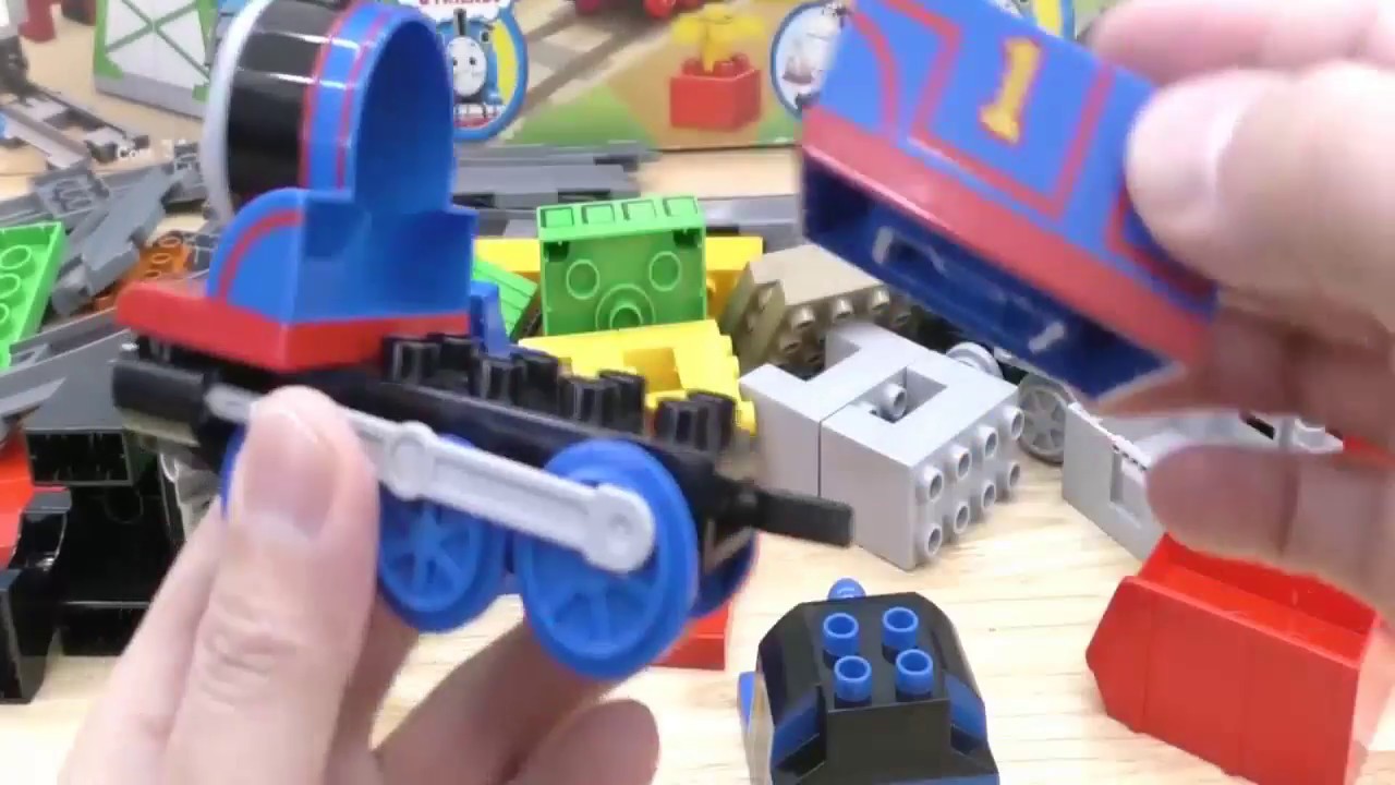 2Toy Train Videos for Children Thomas Building Blocks Toys for Kids ...