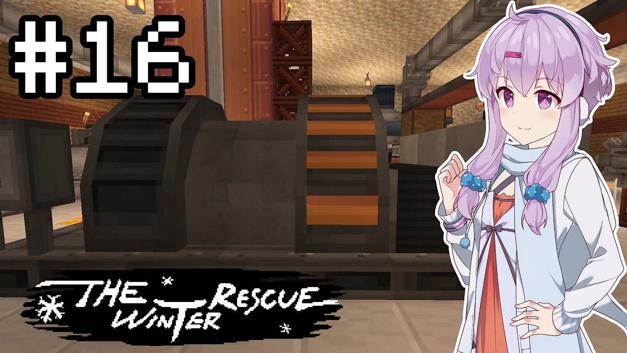 【Minecraft】結月ゆかりと過酷な白銀世界#16【The Winter Rescue】【VOICEROID実況】 - YouTube