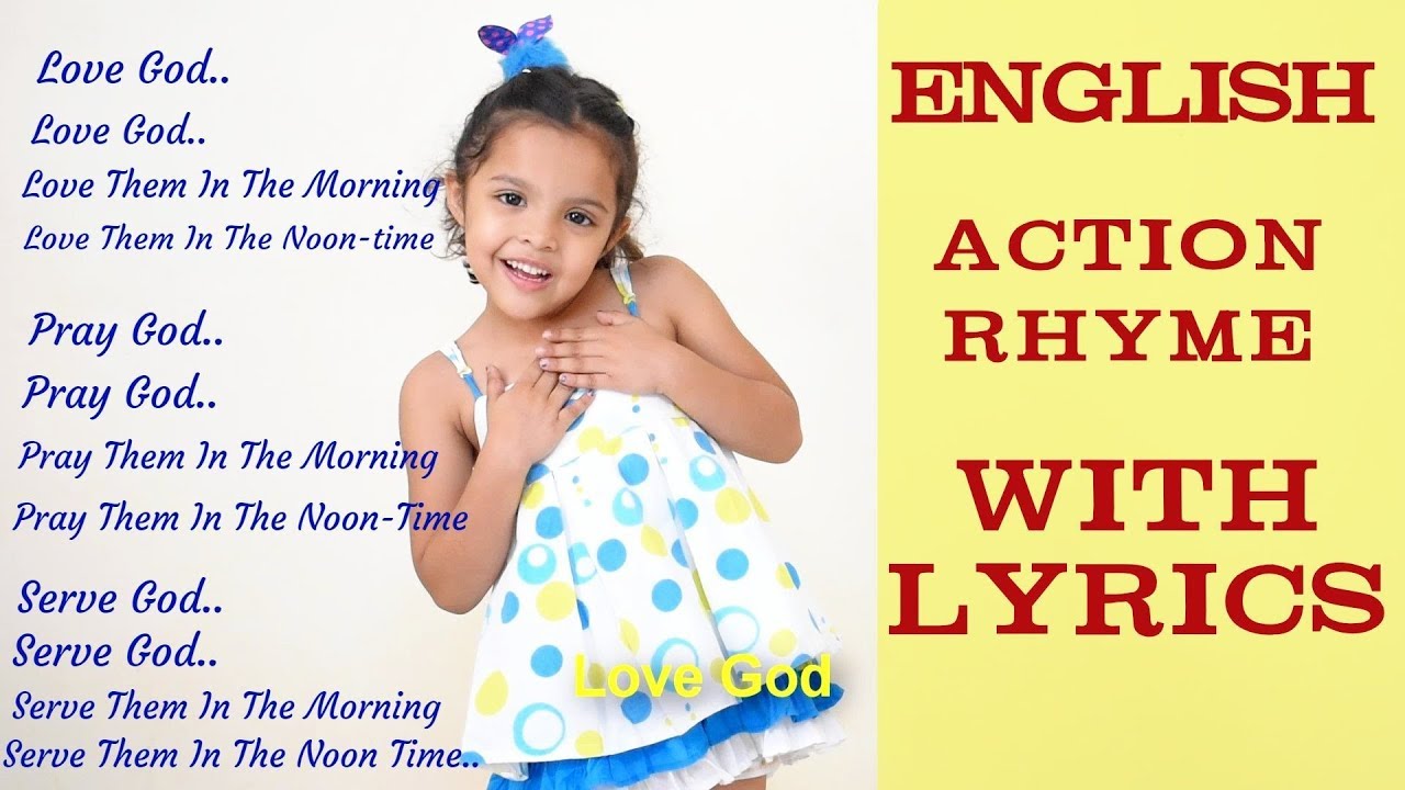 Love God Song Rhyme For kids || Love him in the morning,Love him in the ...