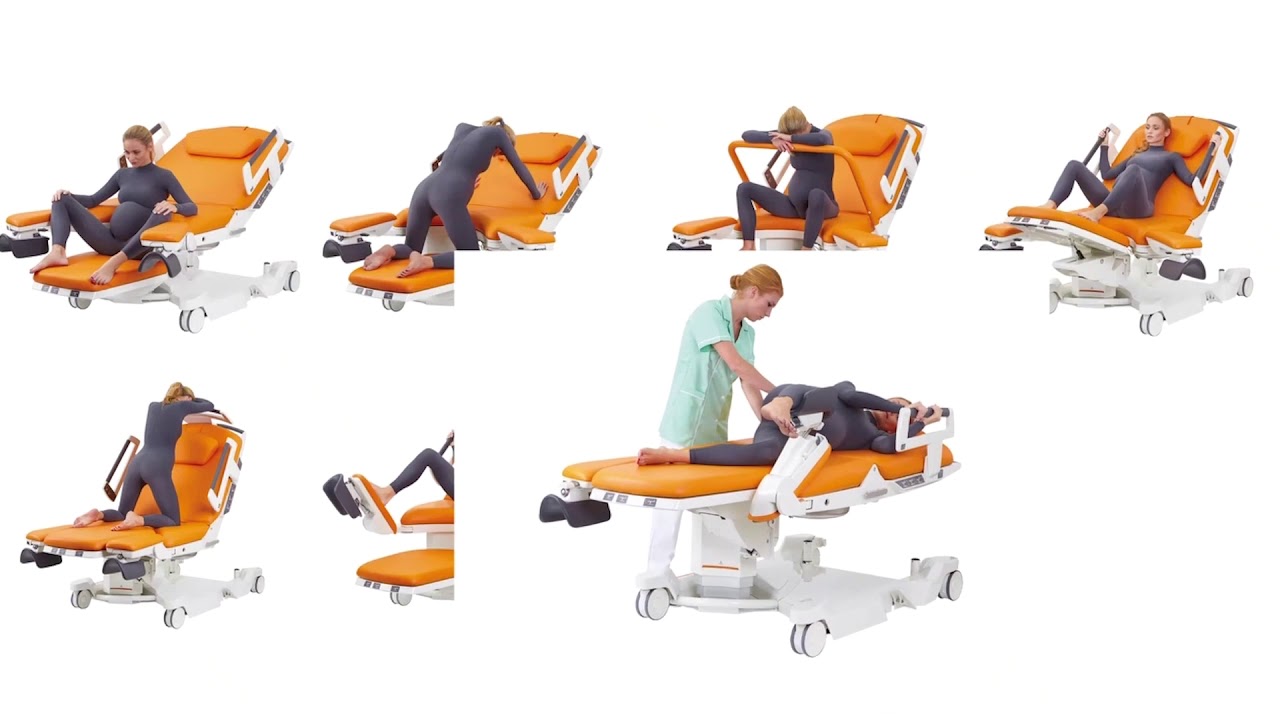 AVE 2 Birthing Bed - Positioning Options - YouTube
