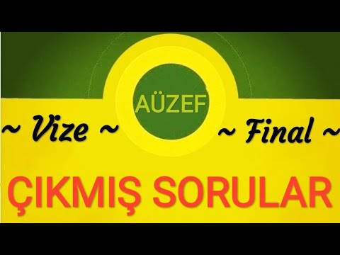 Aüzef Ceza Muhakemesi ve infaz hukuku vize çıkmış sorular 2021. Aüzef Çıkmış Sorular 2021