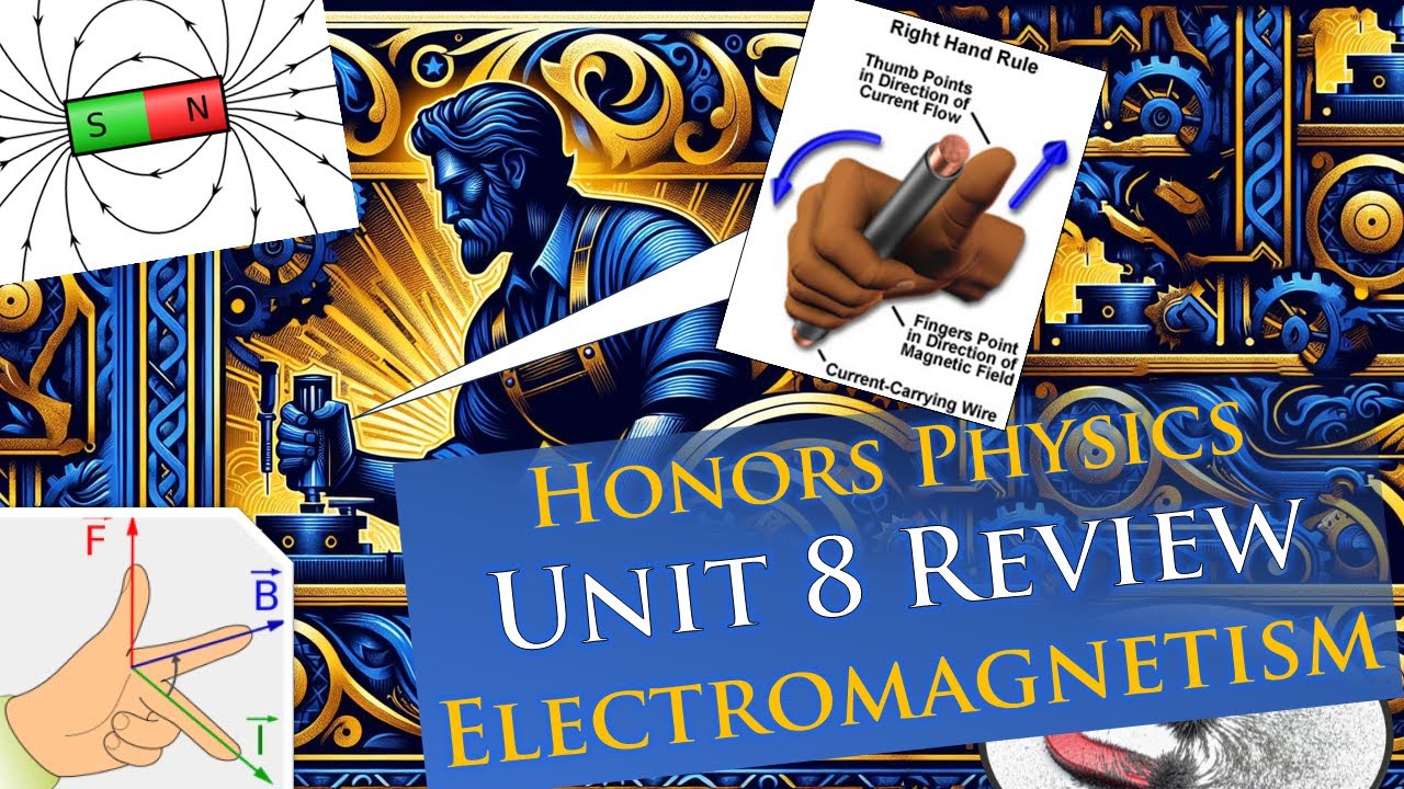 Honors Physics Unit 8 Review 2025 - Electromagnetism - YouTube