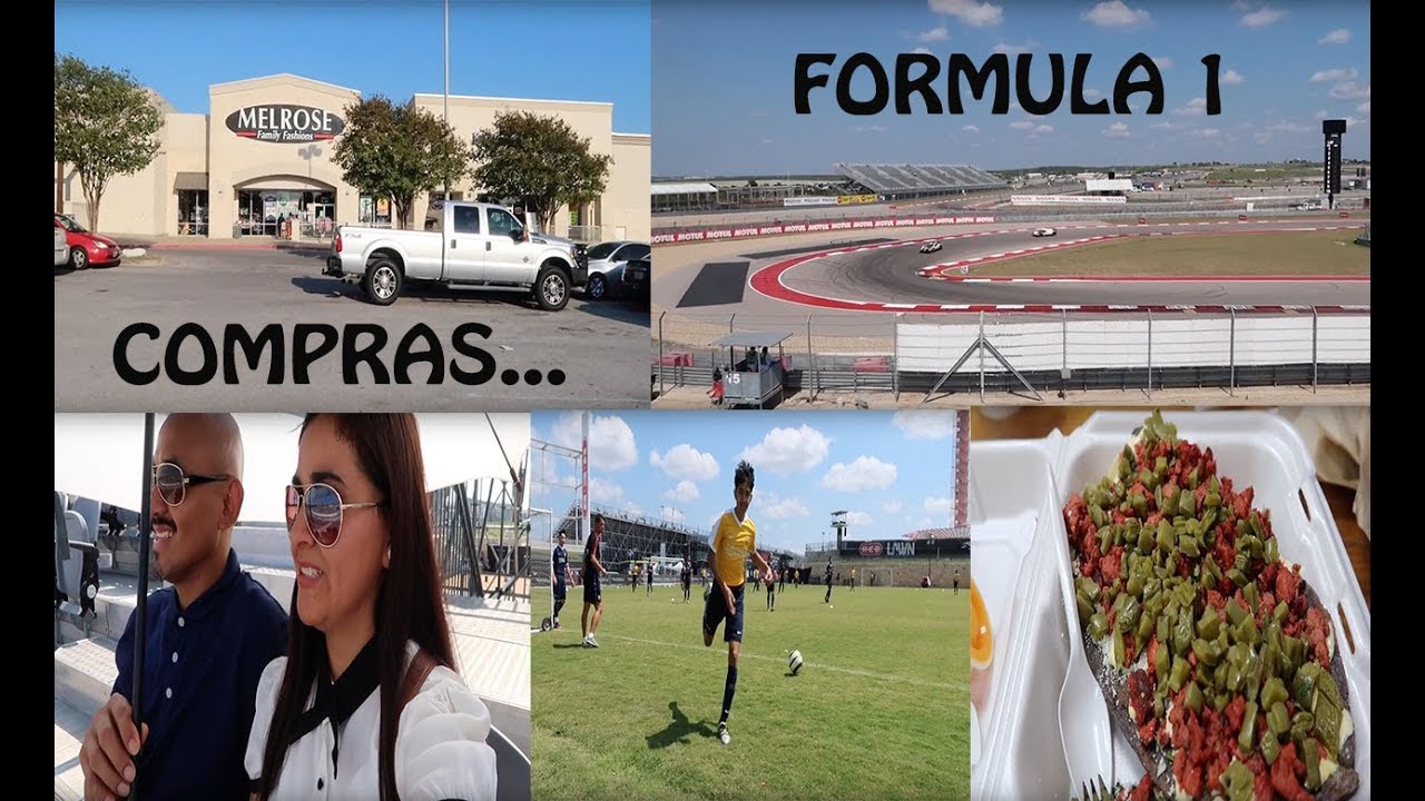 De compras en MELROSE, Ropa BARATA / entramos a las carreras FORMULA 1 ...